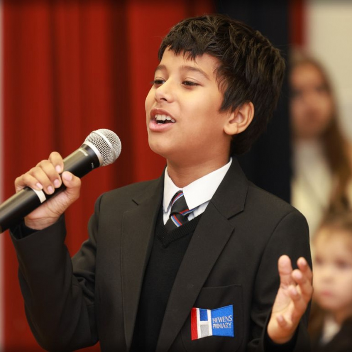 Hewens Primary - Pinning Ceremony